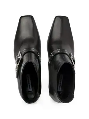 Karl Lagerfeld Chelsea Buckle Boots