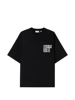 Off-White Motion Arrow Skate Short-sleeve T-shirt - Black