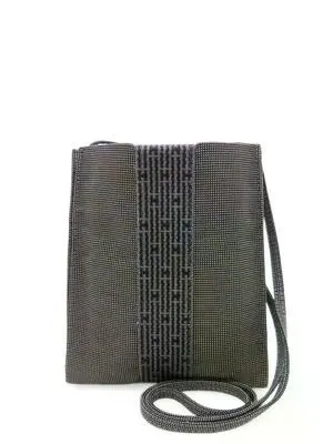 Hermès Canvas Herline Pochette Crossbody Bag