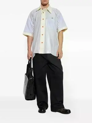 VIVIENNE WESTWOOD Striped Short-sleeve Shirt