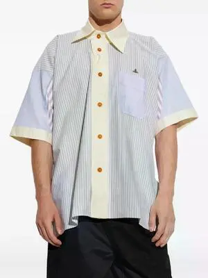 VIVIENNE WESTWOOD Striped Short-sleeve Shirt