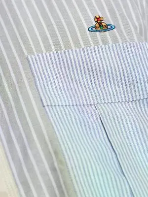 VIVIENNE WESTWOOD Striped Short-sleeve Shirt