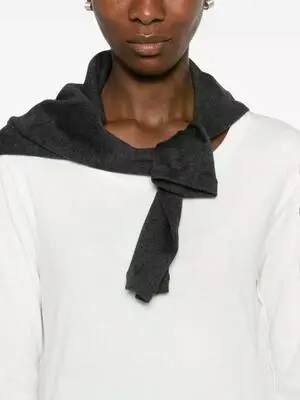 THE ROW Kalto Long-sleeve Scoop Neck T-shirt