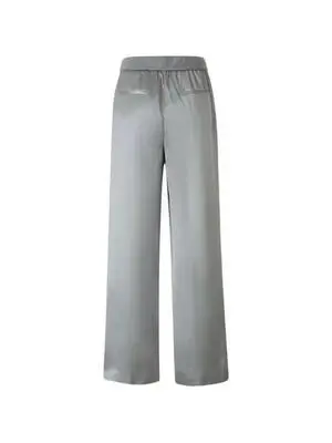 Peserico Drawstring-waist Wide-leg Trousers
