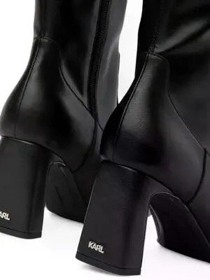 Karl Lagerfeld Kati Buckle-strap Boots