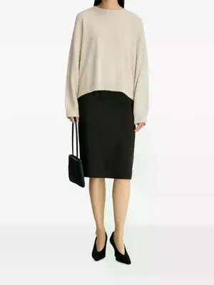 Loulou De Saison Tristan Ribbed-trim Sweater