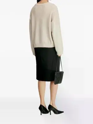 Loulou De Saison Tristan Ribbed-trim Sweater