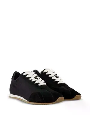 TOTEME Synthetic Flex Sneakers - Black