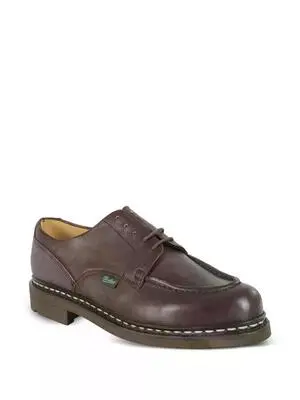 Paraboot Chambord Tex Leather Derby Shoes - Brown