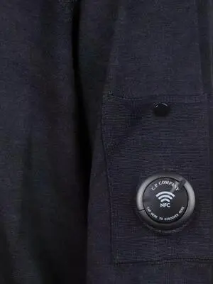 C.P. COMPANY Lens Detail Crew Neck Sweater