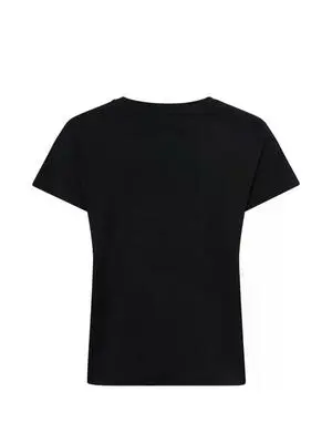 Pinko Logo Print Crewneck T-shirt