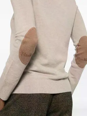 Sportmax Elbow-patch Roll-neck Knit