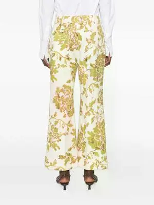La DoubleJ Oasis Green In Rustic Cotton Hendeix Pants