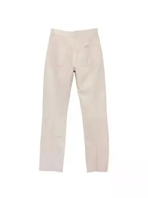 Helmut Lang 1998 Mid-rise Leather Trousers