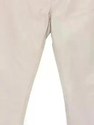 Helmut Lang 1998 Mid-rise Leather Trousers