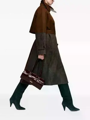 Essentiel Antwerp Colour-block Double-breasted Coat