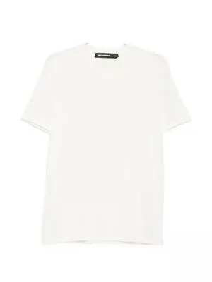Karl Lagerfeld Logo-print Crew-neck T-shirt - Neutrals