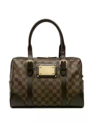 LOUIS VUITTON Damier Ebene Berkeley Handbag
