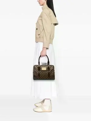 LOUIS VUITTON Damier Ebene Berkeley Handbag