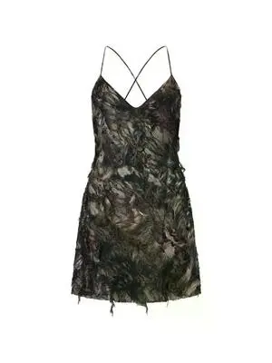 Roberto Cavalli Lace Mini Dress