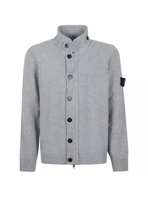 Stone Island 5100047 Lambswool Sweater - Grey