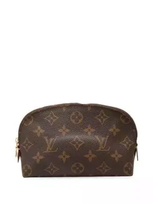 LOUIS VUITTON 2021-2026 Monogram Cosmetic Pm Pouch - Brown