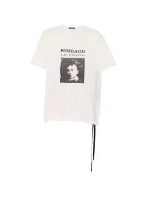 ANN DEMEULEMEESTER Rimbaud Graphic-print T-shirt