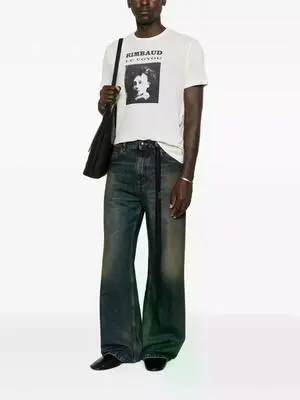 ANN DEMEULEMEESTER Rimbaud Graphic-print T-shirt