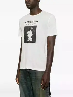 ANN DEMEULEMEESTER Rimbaud Graphic-print T-shirt