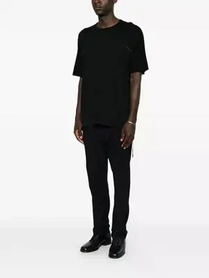 ISAAC SELLAM EXPERIENCE Exposed-seam Metal-staple T-shirt