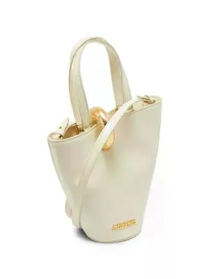 Jacquemus Le Petit Bambola Leather Tote Bag
