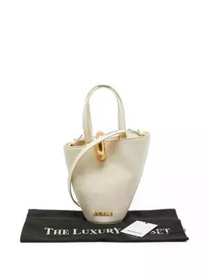 Jacquemus Le Petit Bambola Leather Tote Bag