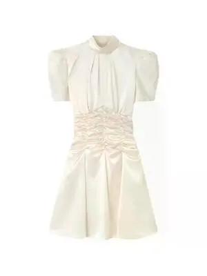 VIOLANTE NESSI Balthus Ruched Mini Dress