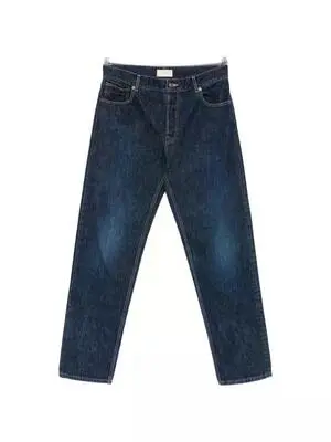 THE ROW Moe Straight-leg Five-pocket Jeans - Blue
