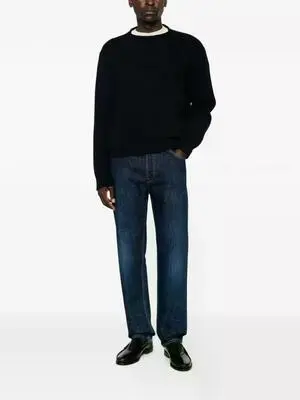 THE ROW Moe Straight-leg Five-pocket Jeans