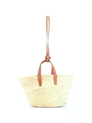 Celine Triomphe Raffia Shoulder Bag - Neutrals