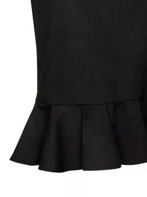 Giuseppe Di Morabito Ruffled-hem Straight Midi Skirt