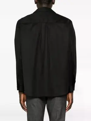 BOSS Virgin Wool Flap-pocket Jacket