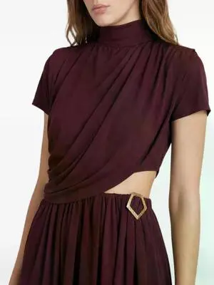 VIOLANTE NESSI Pagani Buckle-detail Dress