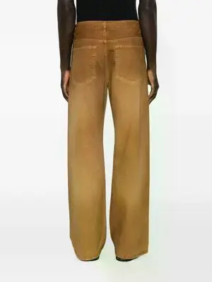 ANN DEMEULEMEESTER Wide-leg Trousers With Long Strap Detail