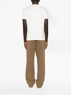 Karl Lagerfeld Logo-embroidered Crew-neck T-shirt
