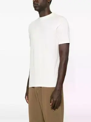 Karl Lagerfeld Logo-embroidered Crew-neck T-shirt