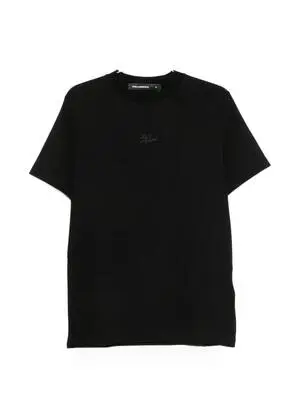 Karl Lagerfeld Logo-embroidered T-shirt