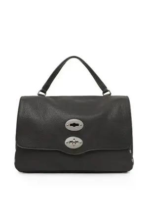 ZANELLATO Small Postina® Tote Bag With Stud Detailing - Black