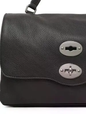 ZANELLATO Small Postina® Tote Bag With Stud Detailing - Black