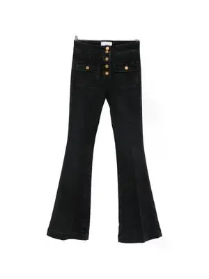 Seafarer Denim Flared Button-up Jeans