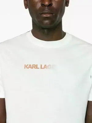 Karl Lagerfeld Logo-print Crew-neck T-shirt
