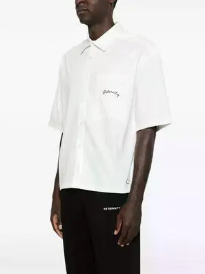 RETERNITY Logo-embroidered Short-sleeve Shirt
