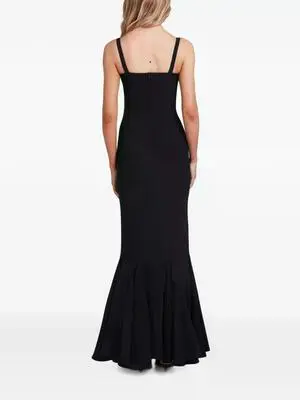 VIOLANTE NESSI Petrarca Sculpted Maxi Dress