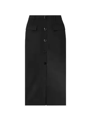 VIOLANTE NESSI Adassa Button-down Midi Skirt